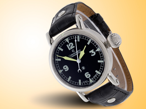 Chronoswiss Timemaster Manual Wind Stainless Steel Men's Watch CH 6233 ...