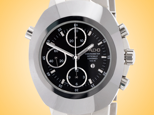 Rado Original Split Second Chronograph Men’s Automatic Stainless Steel ...